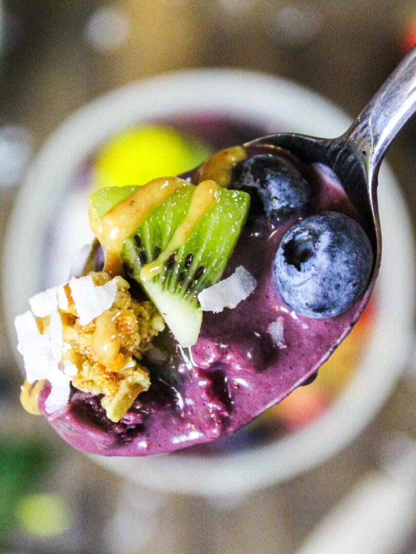 Peanut Butter Acaí Bowl - The Best Way to Start Your Day