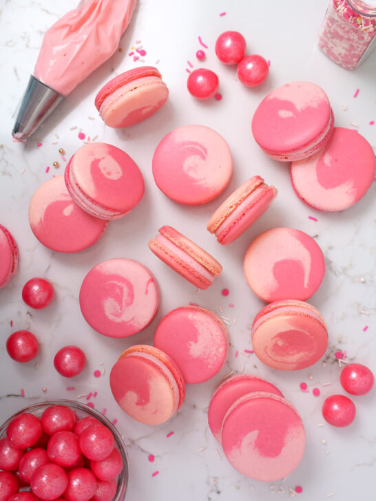Bubblegum Macarons: Recipe & Step-By-Step Tutorial