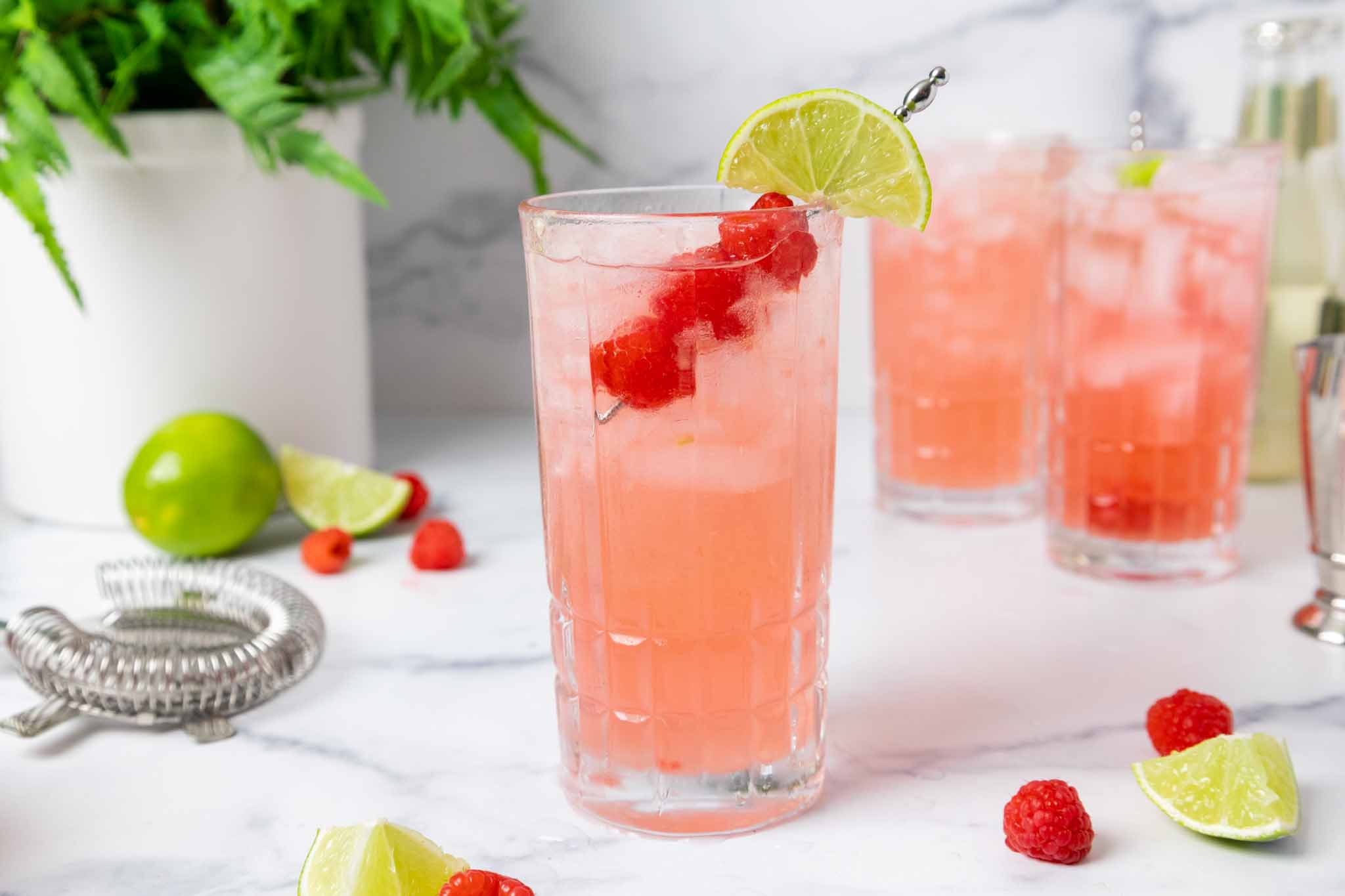 Floradora Cocktail - Fresh and Fruity Raspberry Gin Drink