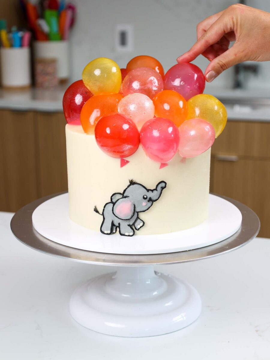 Baby Shower Cake: Adorable Design w/ Step-By-Step Tutorial