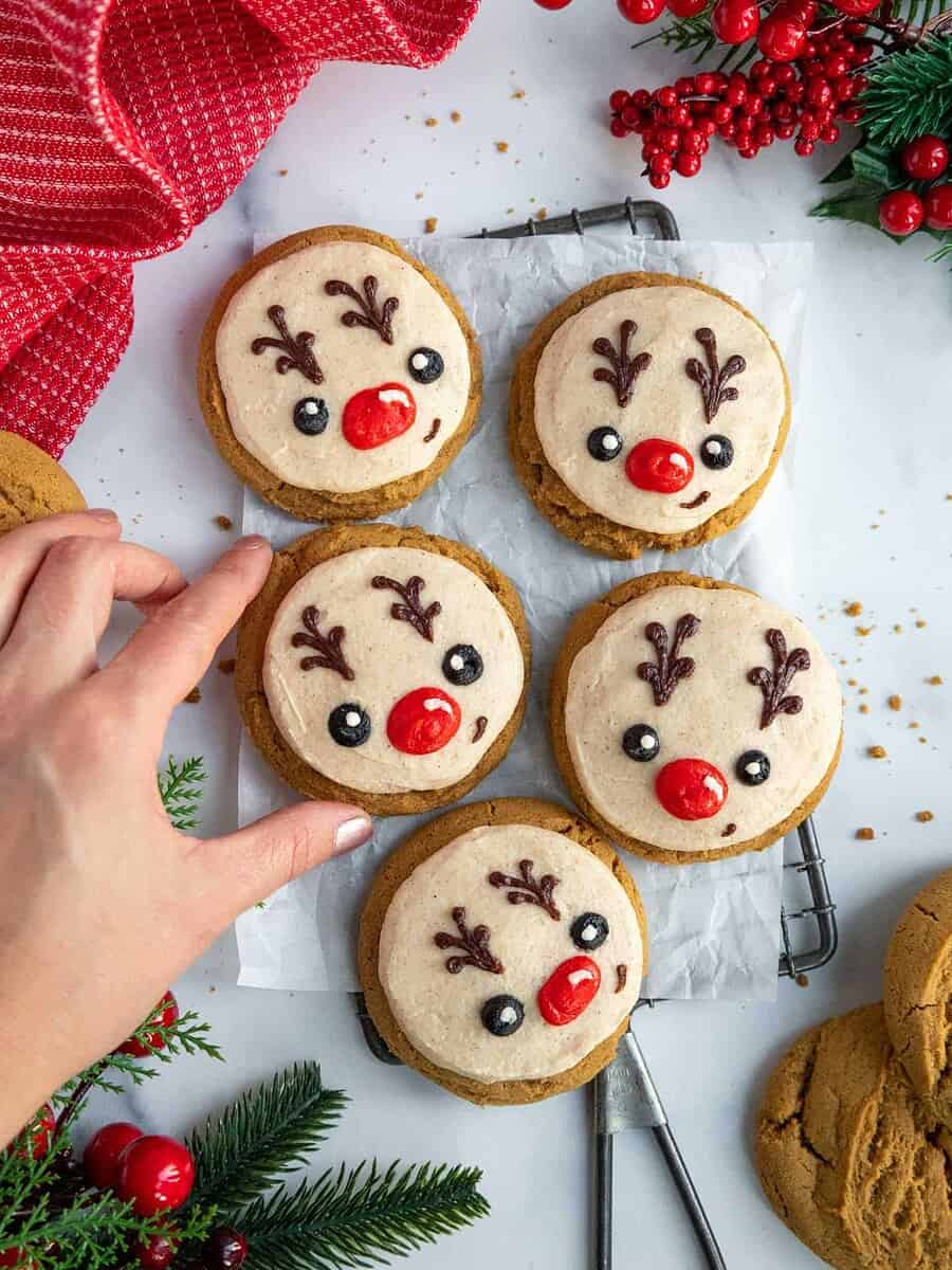 Gingerbread Reindeer Cookies: Easy, Delicious Recipe