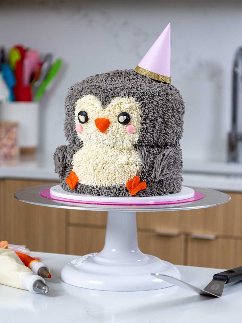 Penguin Cake: Delicious Recipe w/ Video Tutorial