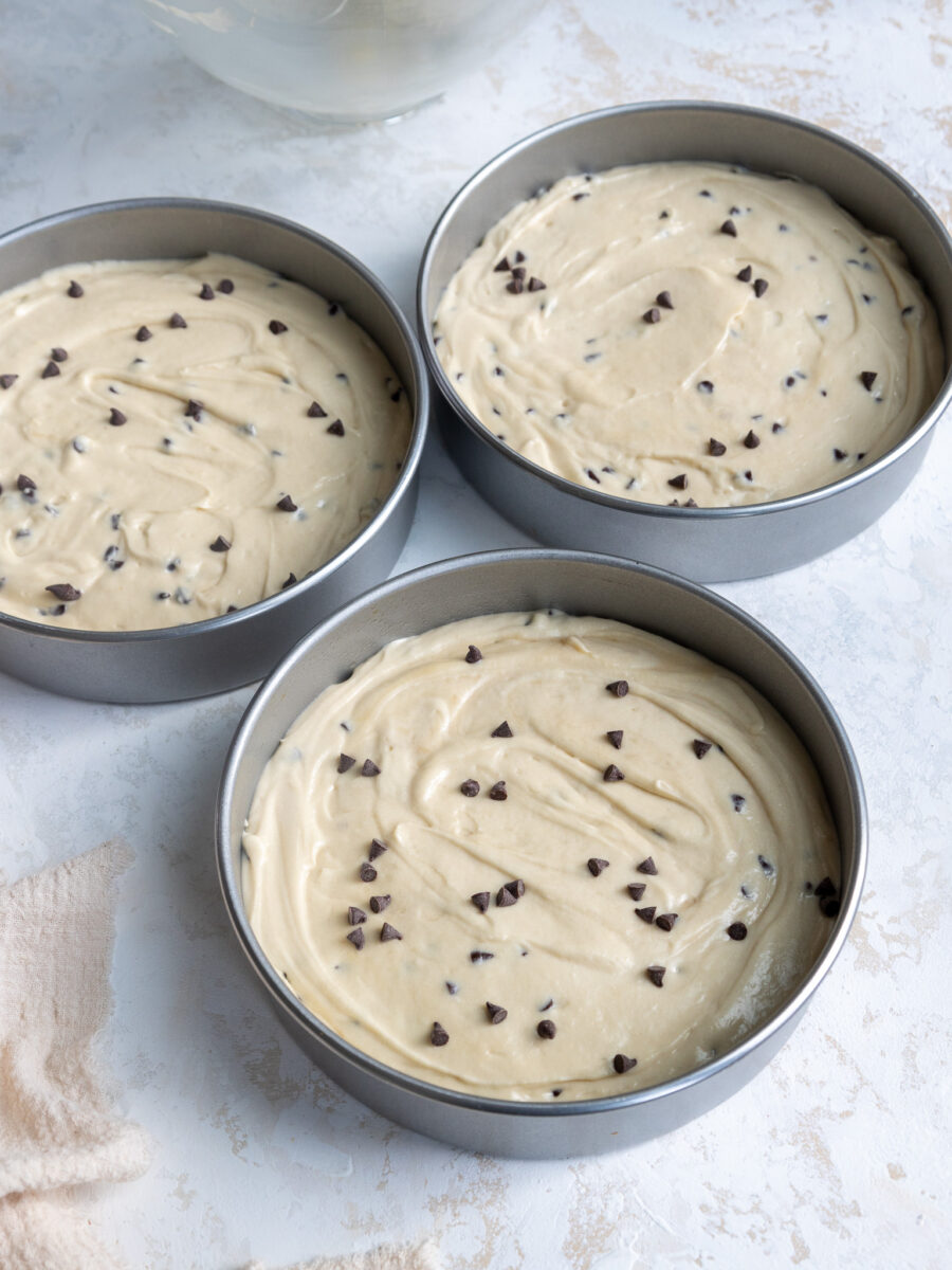 The Ultimate Chocolate Chip Cookie Dough Cake Recipe