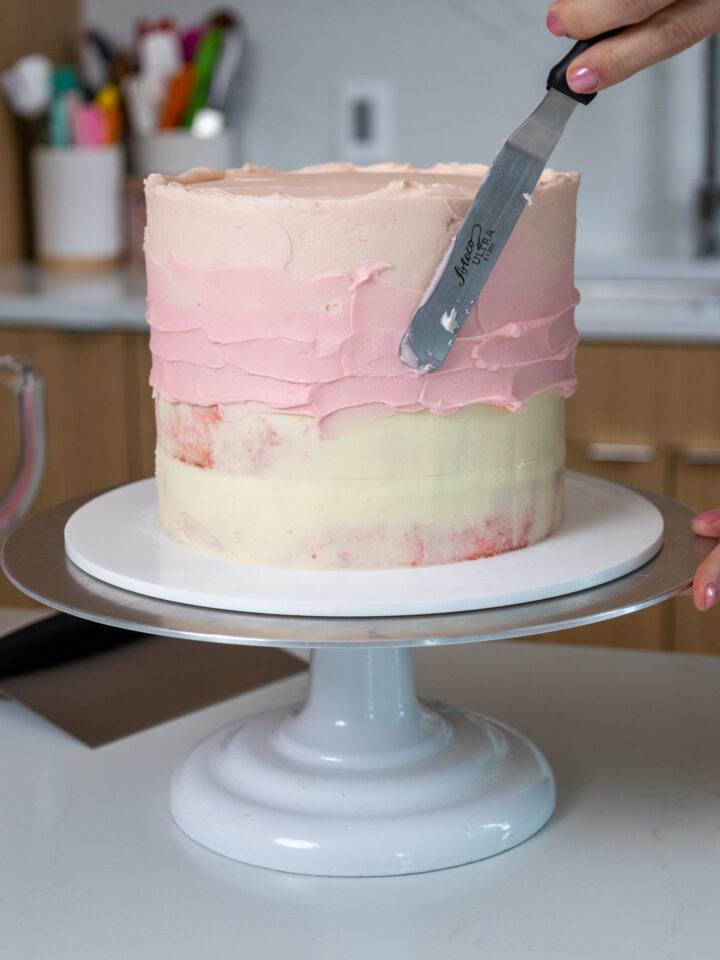 Ombre Cake: Delicious Recipe w/ Step-by-Step Tutorial