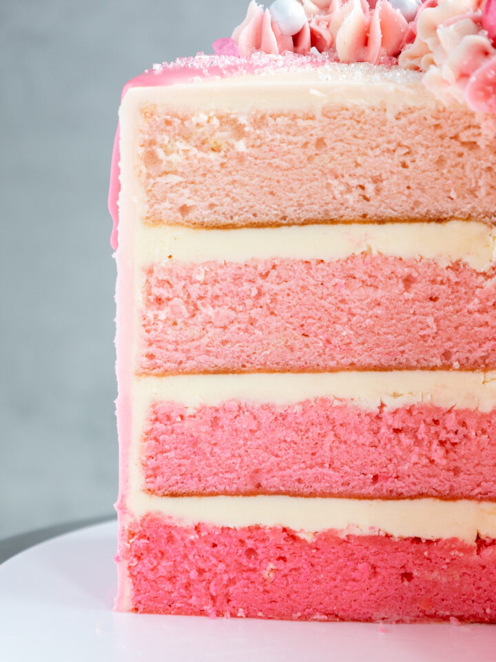 Ombre Cake: Delicious Recipe w/ Step-by-Step Tutorial