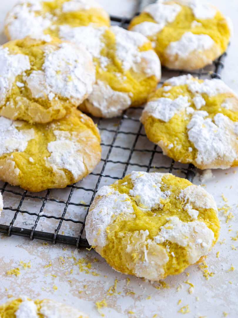 Lemon Crinkle Cookie Recipe: Perfectly Soft & Chewy Cookies