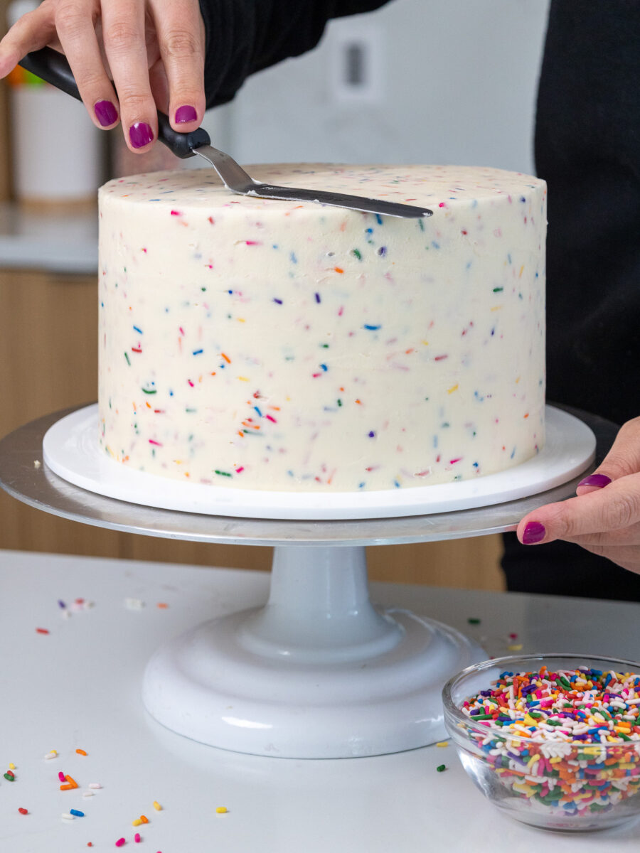 Funfetti Layer Cake: Delicious Recipe from Scratch