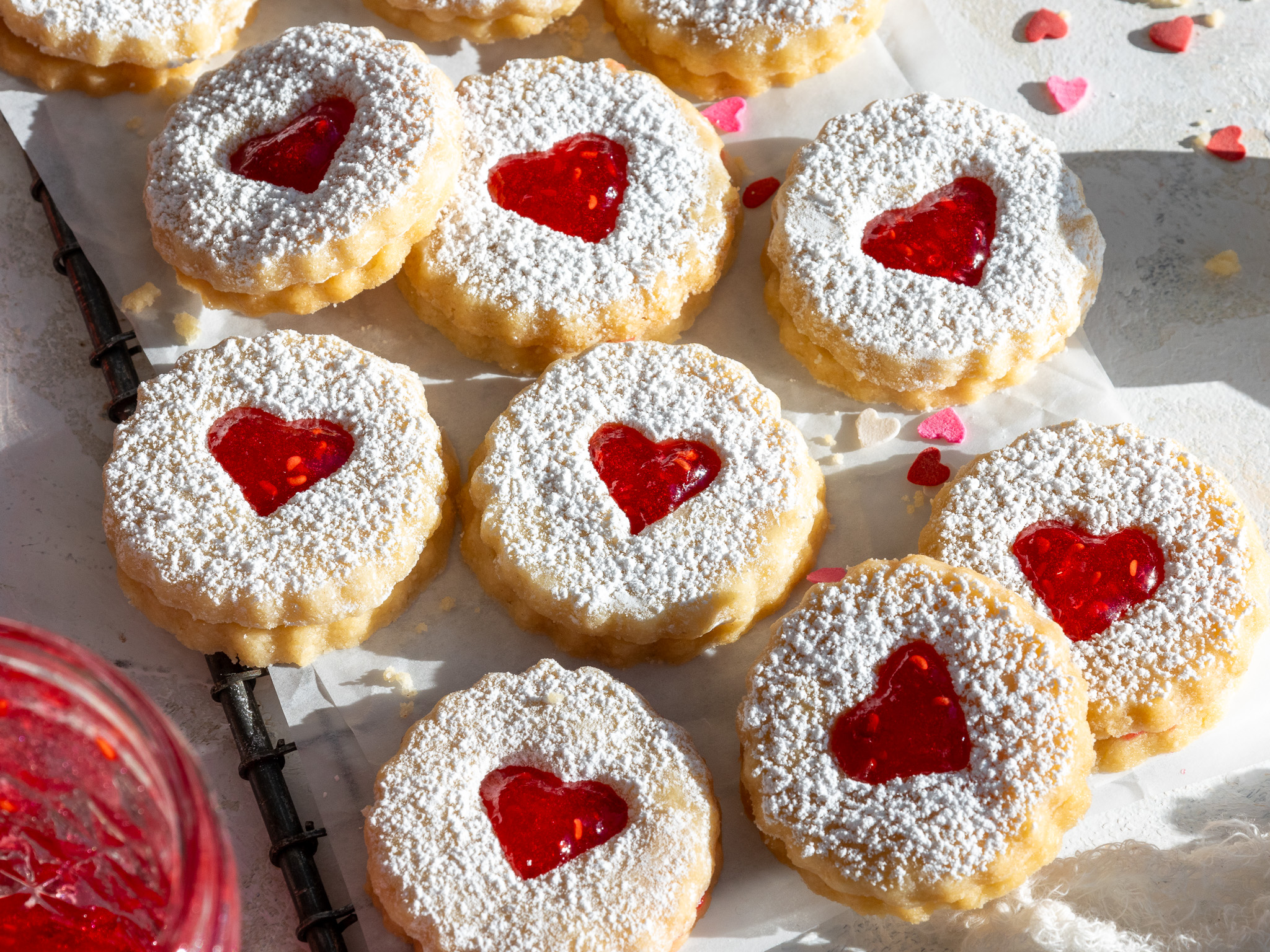 Buttery Raspberry Linzer Cookies (Classic Recipe)