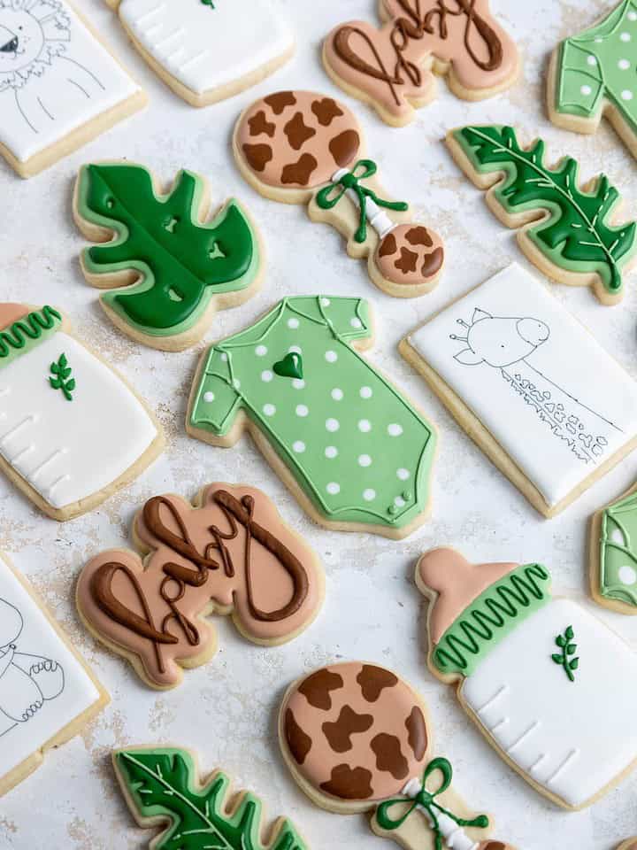 Jungle Themed Cookies: Adorable Sugar Cookie Set
