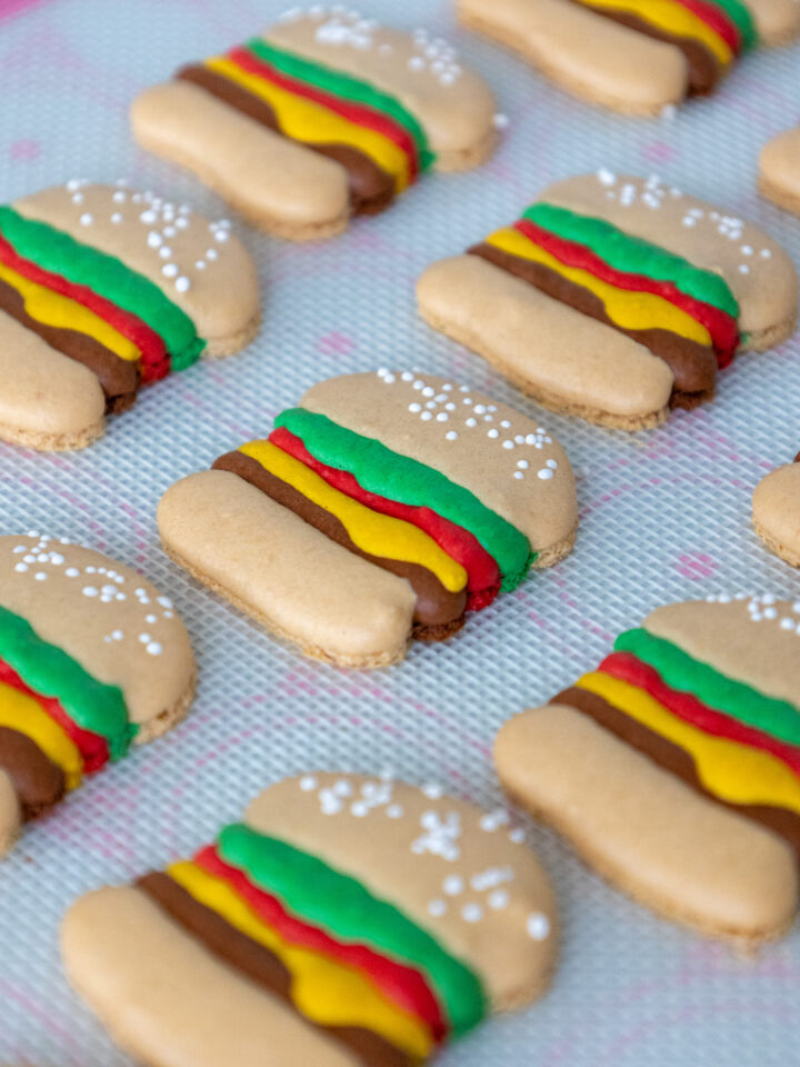Burger Macarons: Delicious Recipe w/ Step-by-Step Tutorial