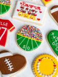 Football Field Cookies - Chelsweets