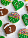 Football Field Cookies - Chelsweets