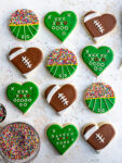 Football Field Cookies - Chelsweets