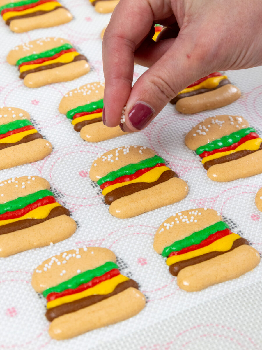 Burger Macarons: Delicious Recipe w/ Step-by-Step Tutorial