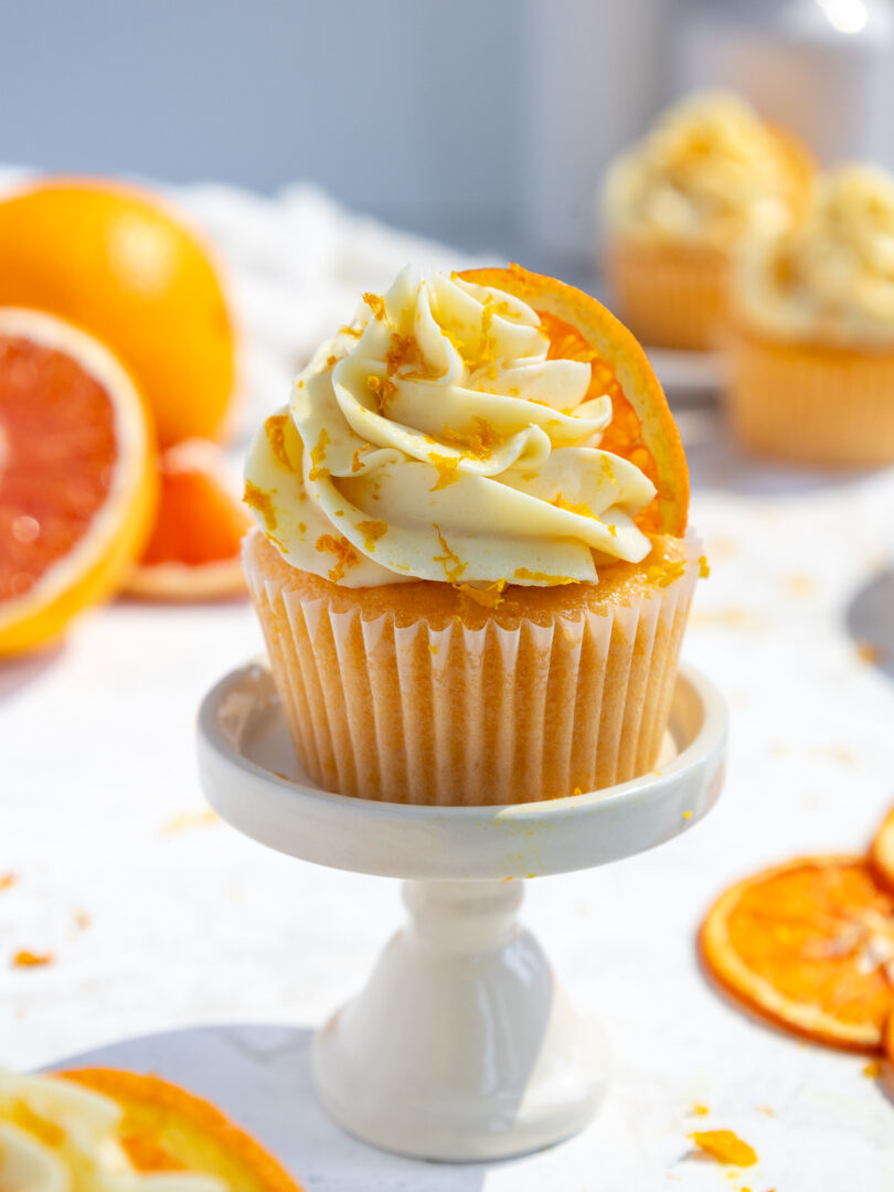 Orange Cupcakes - Bursting with Sweet Citrus Flavor