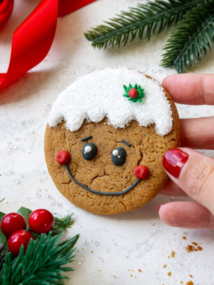 Soft & Chewy Gingerbread Cookies with Royal Icing