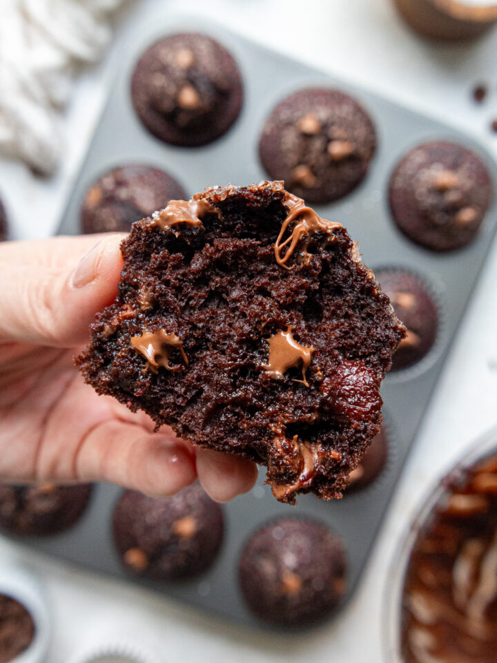 Bakery-Style Double Chocolate Muffins: Tender, Moist Recipe