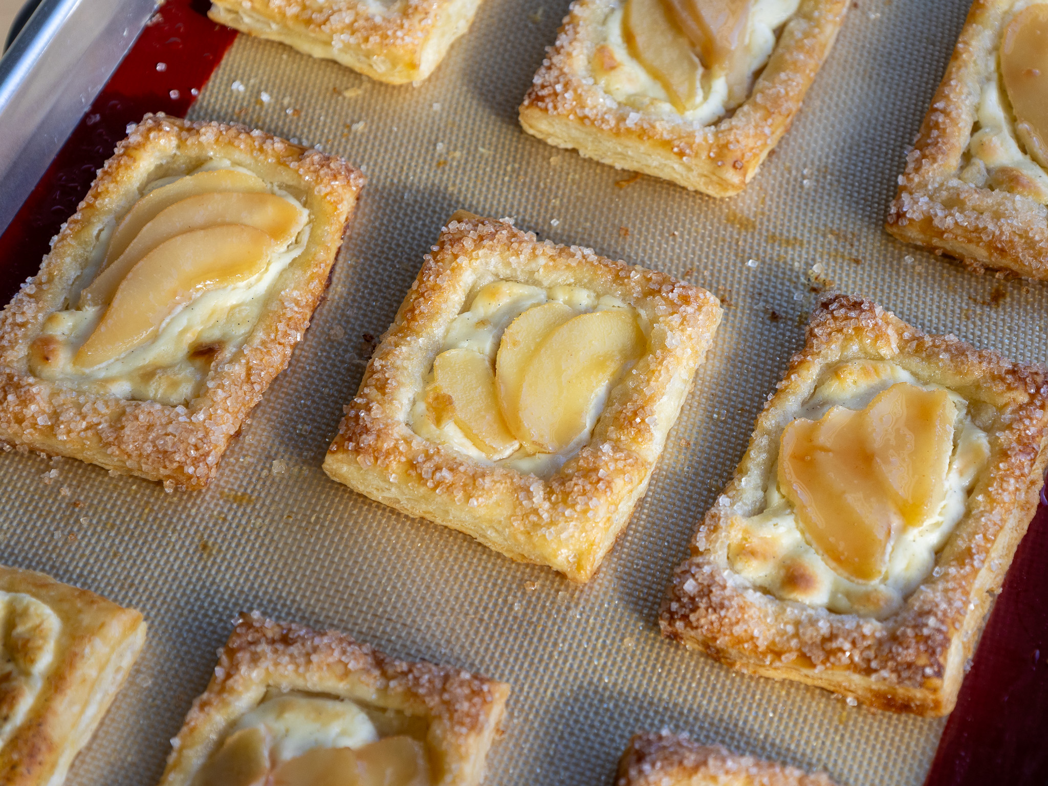 Cream Cheese Puff Pastries - Easy Recipe from Scratch