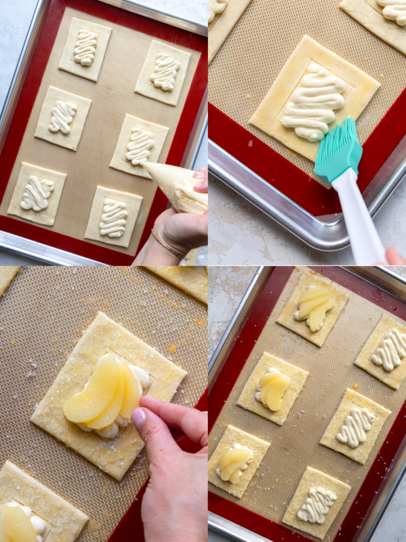 Cream Cheese Puff Pastries - Easy Recipe from Scratch