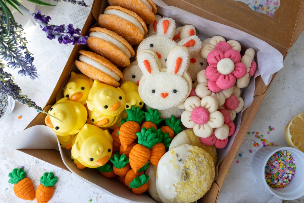 2025 Easter Cookie Box - 6 Delicious Recipes
