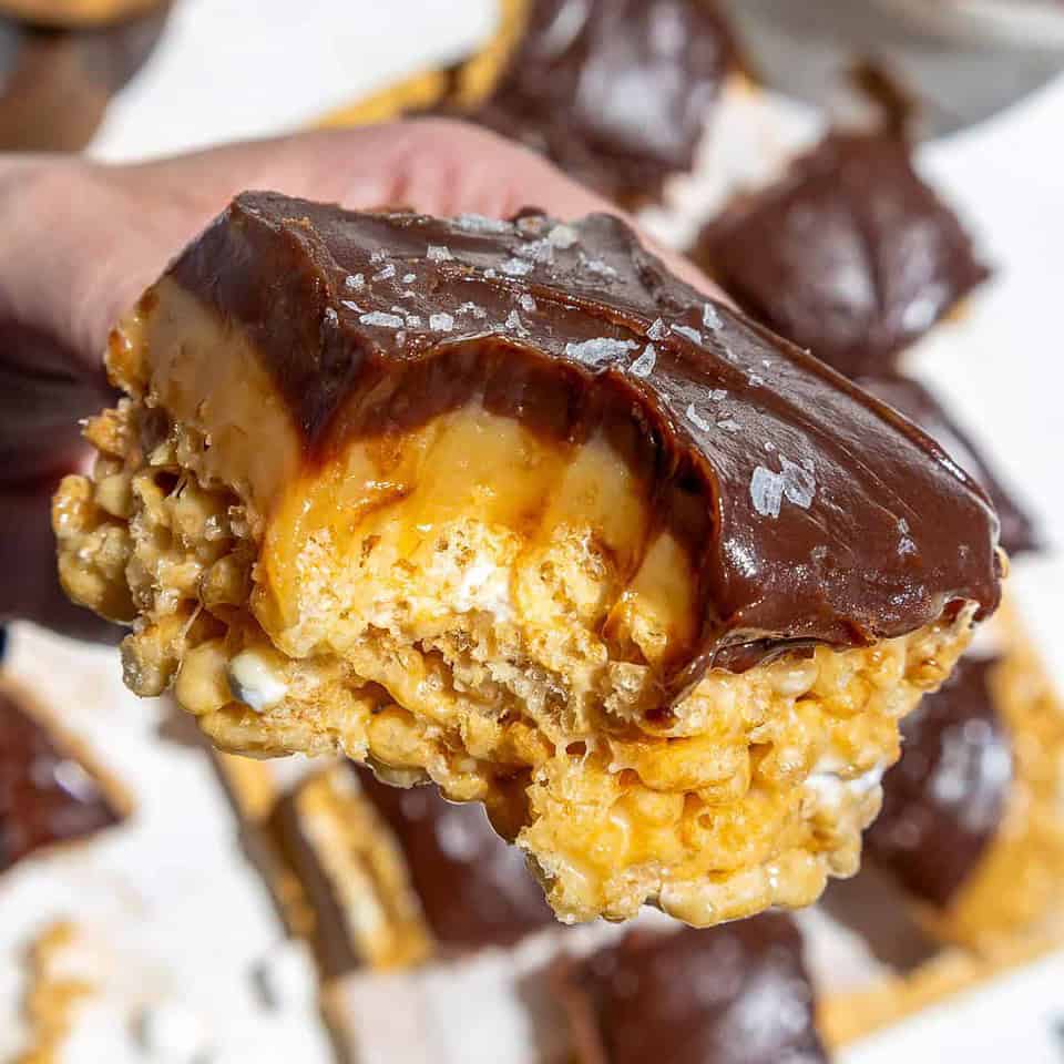 Caramel Chocolate Rice Krispies: Decadent, Delicious Recipe